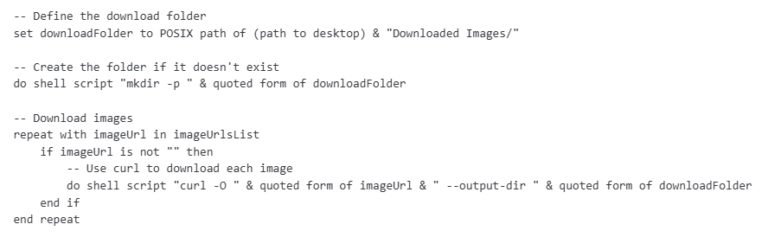How to Use AppleScript and HTML DOM to Download Images? - Imaget