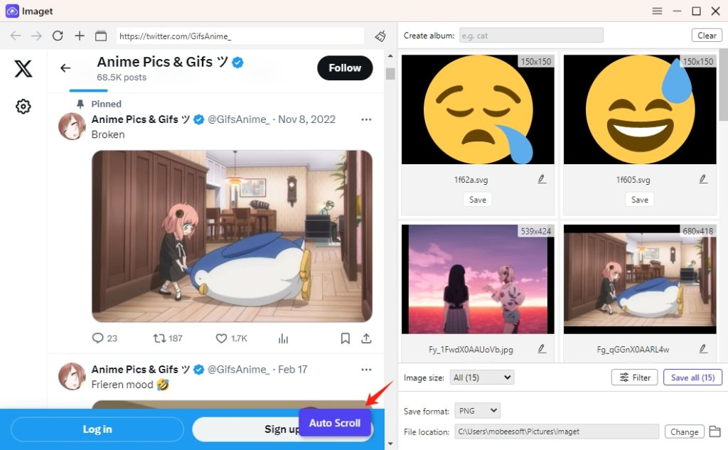 How to Save Images as Type JPG/JPEG/PNG/WebP? - Imaget