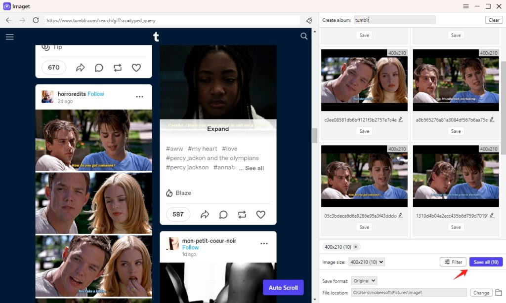 How to Download GIFs from Tumblr Link? - Imaget