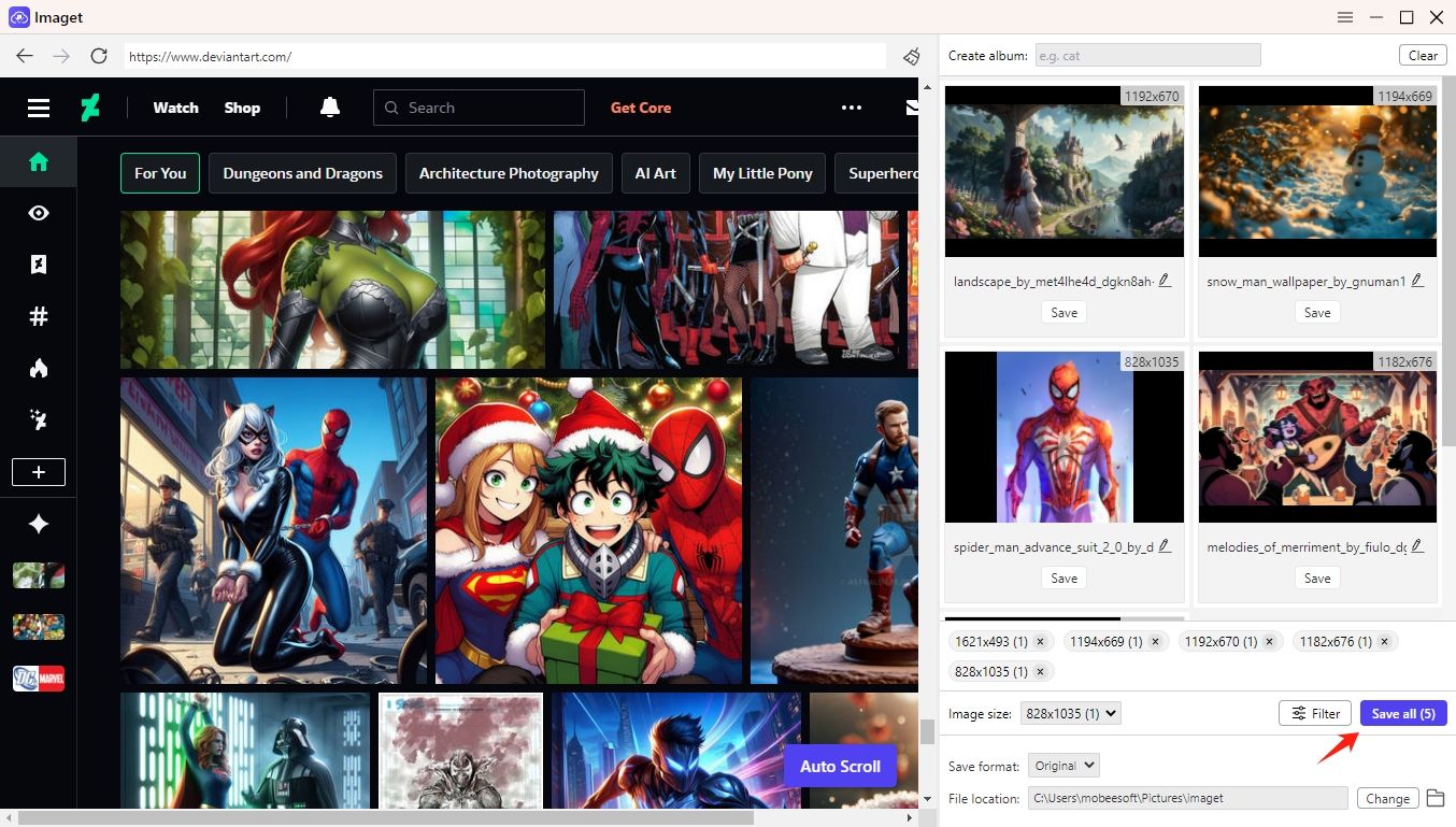How to Download Deviantart Images? - Imaget