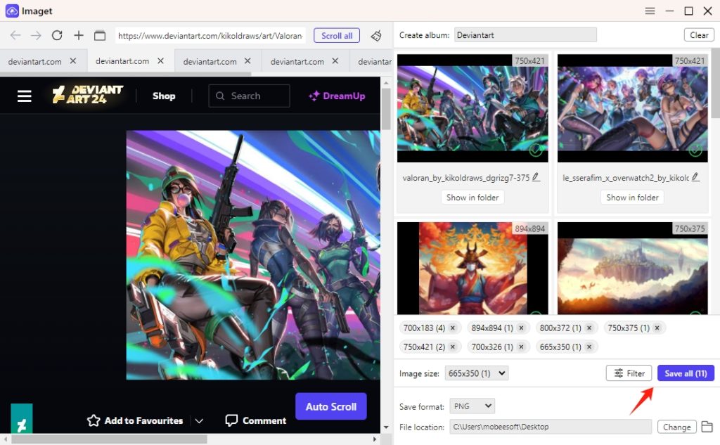 How to Download Deviantart Images? - Imaget