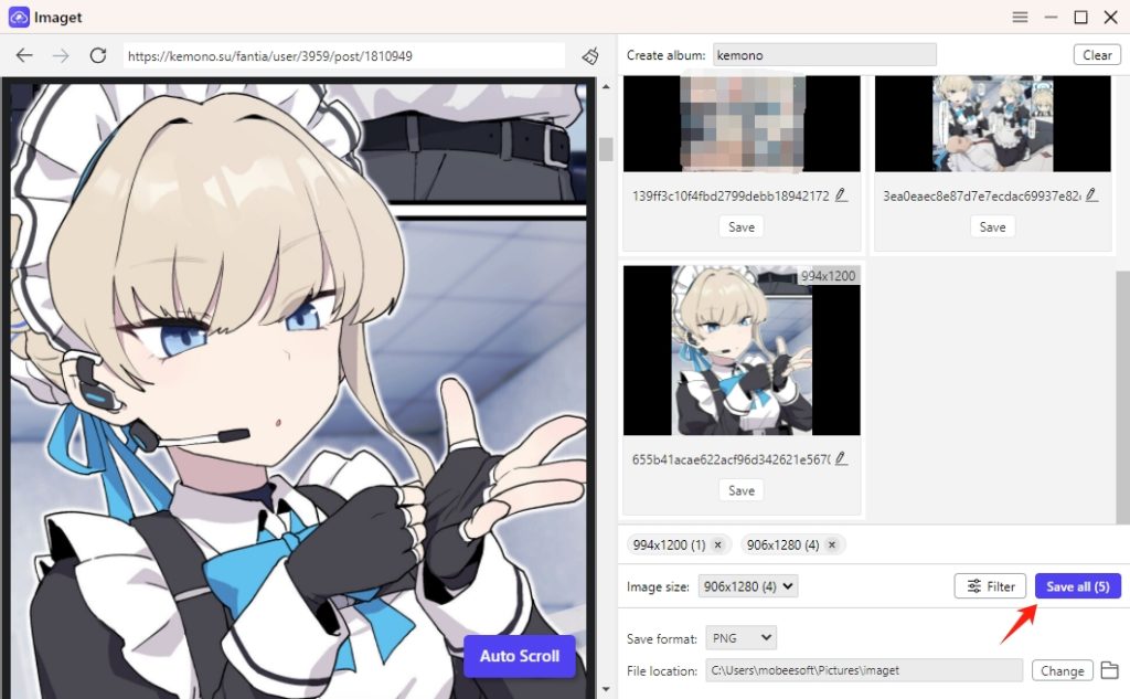 How to Download Images from Kemono? - Imaget
