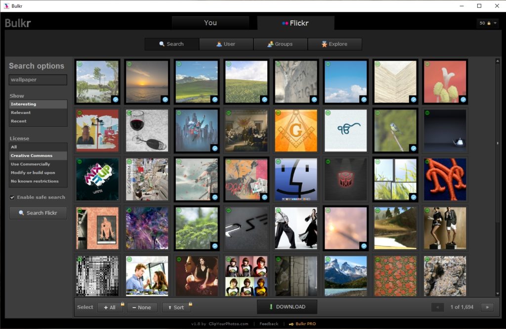 如何从 Flickr 下载照片？- Imaget