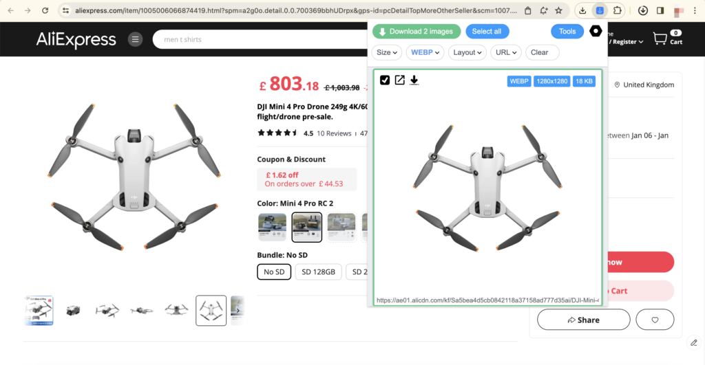 How to Download Aliexpress Images? - Imaget