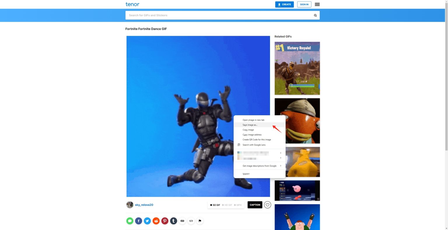 How to Download Fortnite Dance GIFs? - Imaget