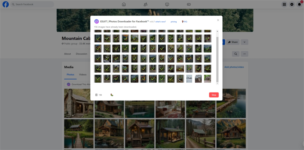 How to Download All Photos from Facebook Album? - Imaget