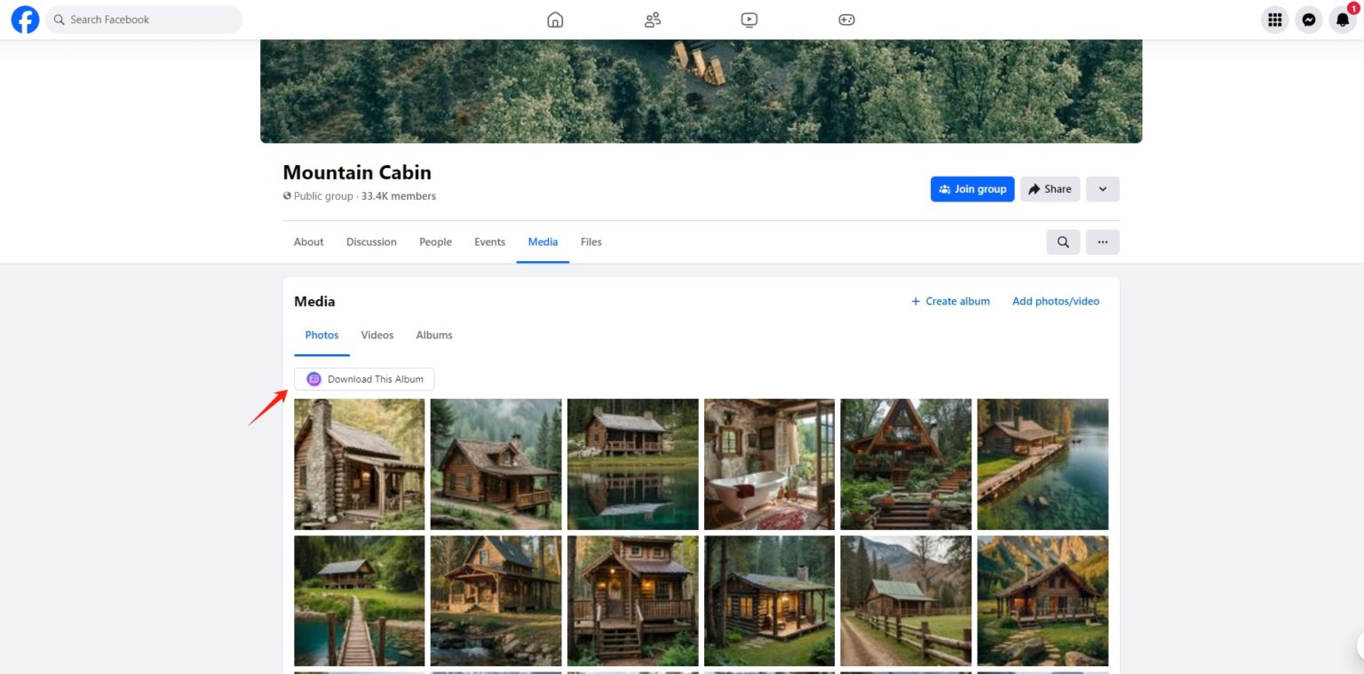 How to Download All Photos from Facebook Album? - Imaget
