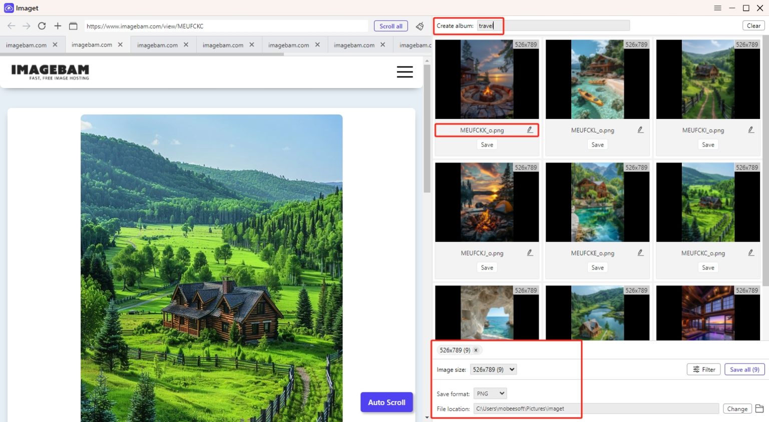 How to Download Images from ImageBam? - Imaget