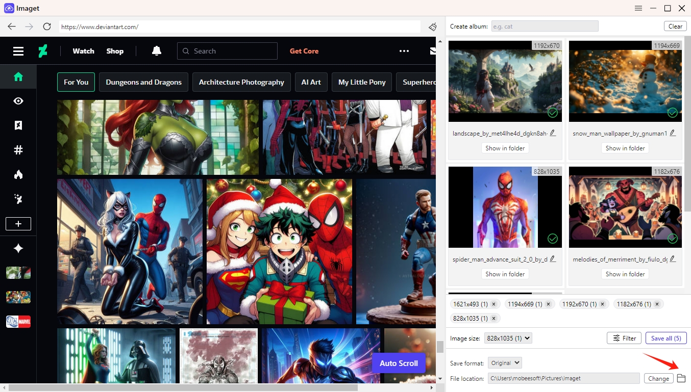 How to Download Deviantart Images? - Imaget