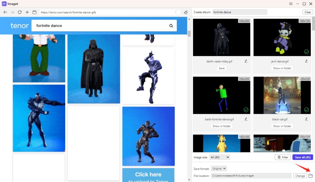 How to Download Fortnite Dance GIFs? - Imaget