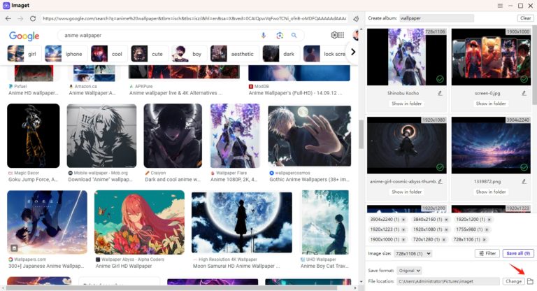 How to Download Images from Google? - Imaget