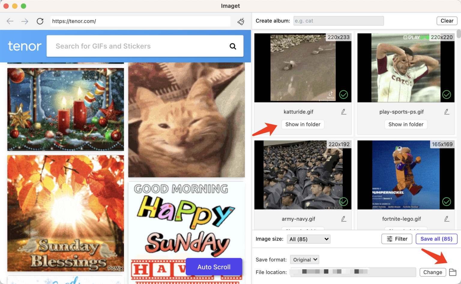 How to Download GIFs from Tenor? - Imaget