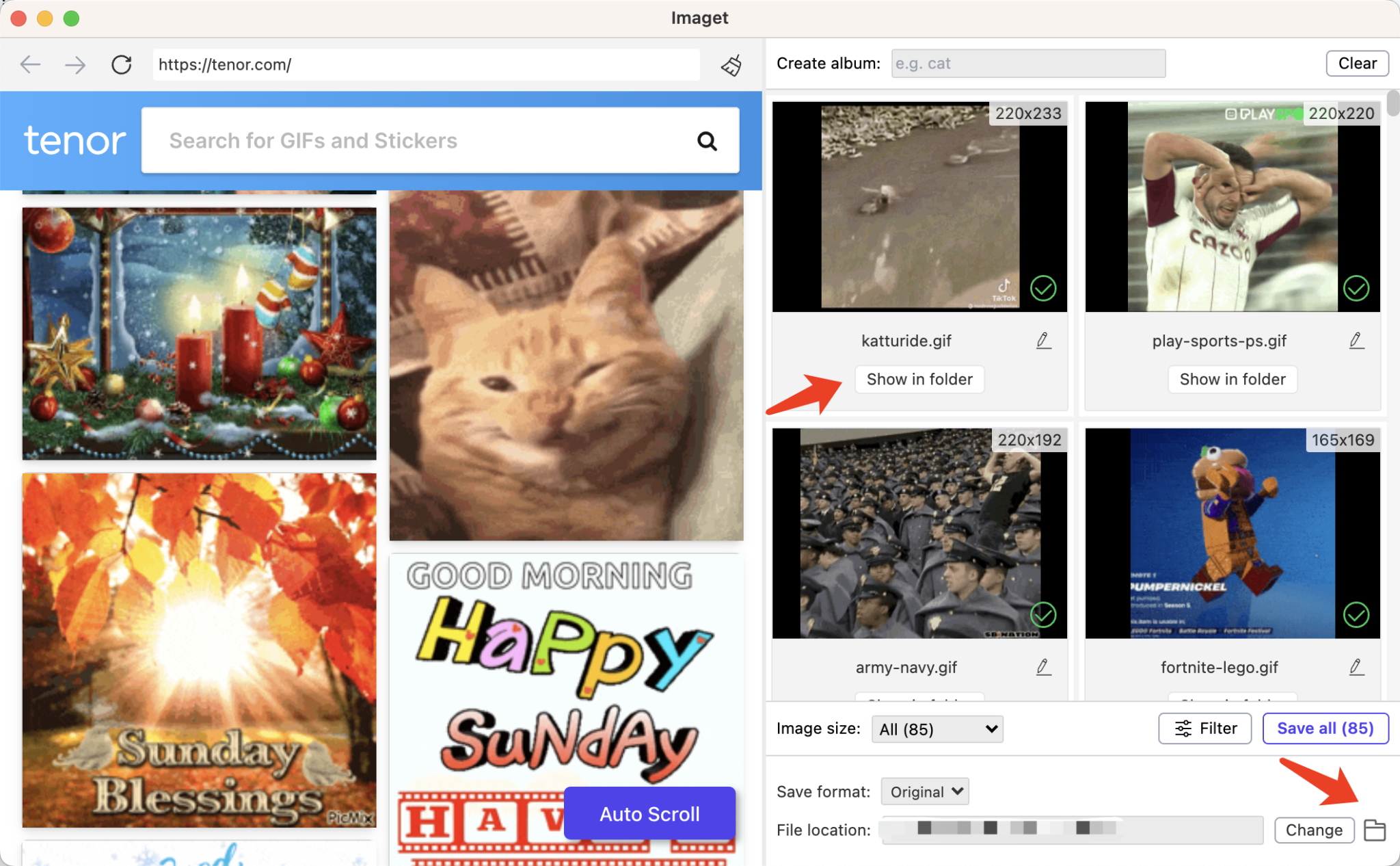 How to Download GIFs from Tenor? - Imaget
