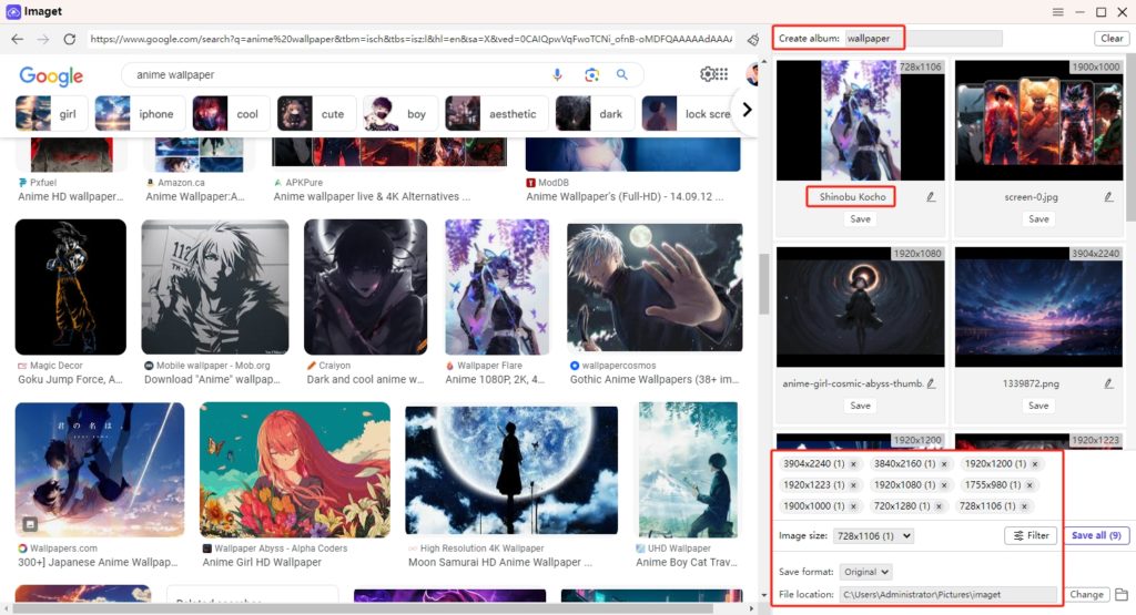 How to Download Images from Google? - Imaget