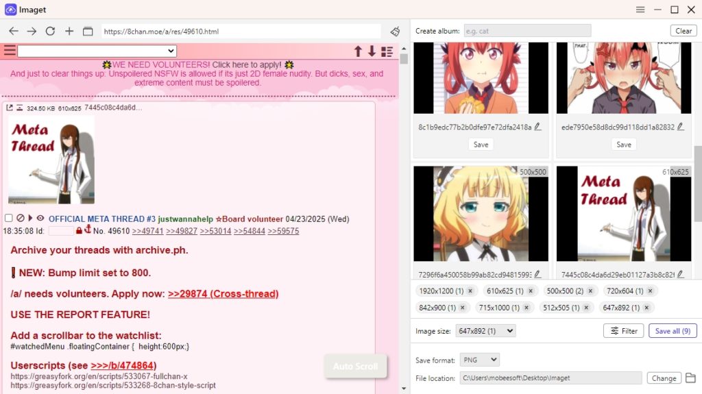 How to See and Download Images on 8chan? - Imaget