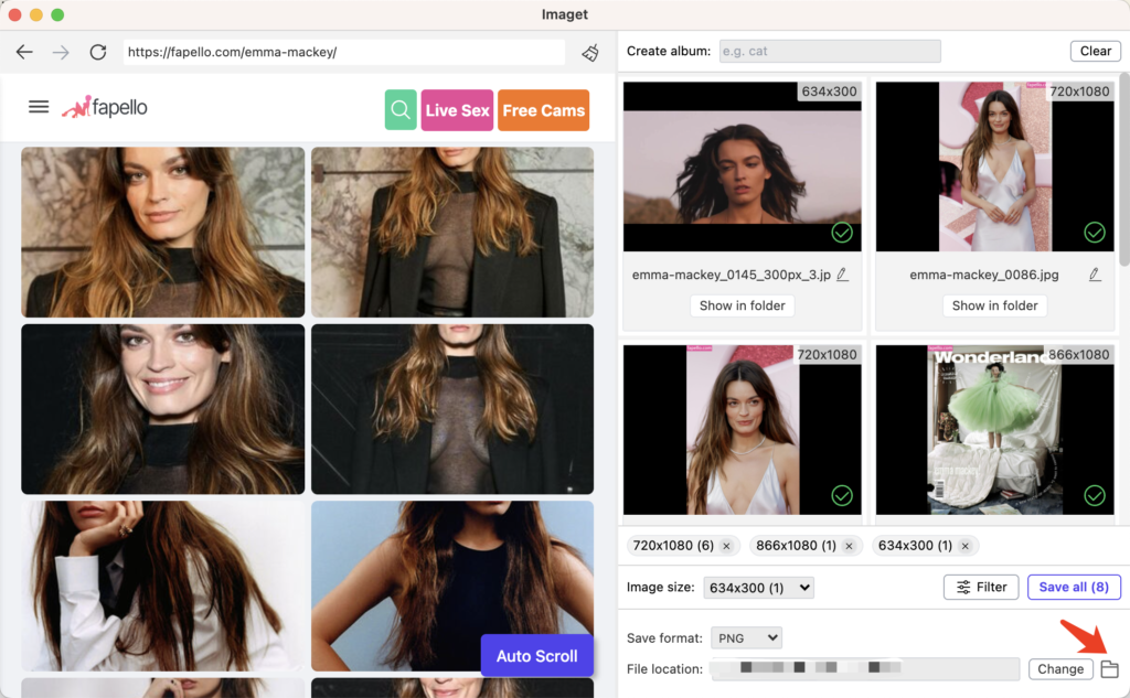 How to Download All Images from Fapello? - Imaget