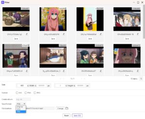 How to Save Images as Type JPG/JPEG/PNG/WebP? - Imaget