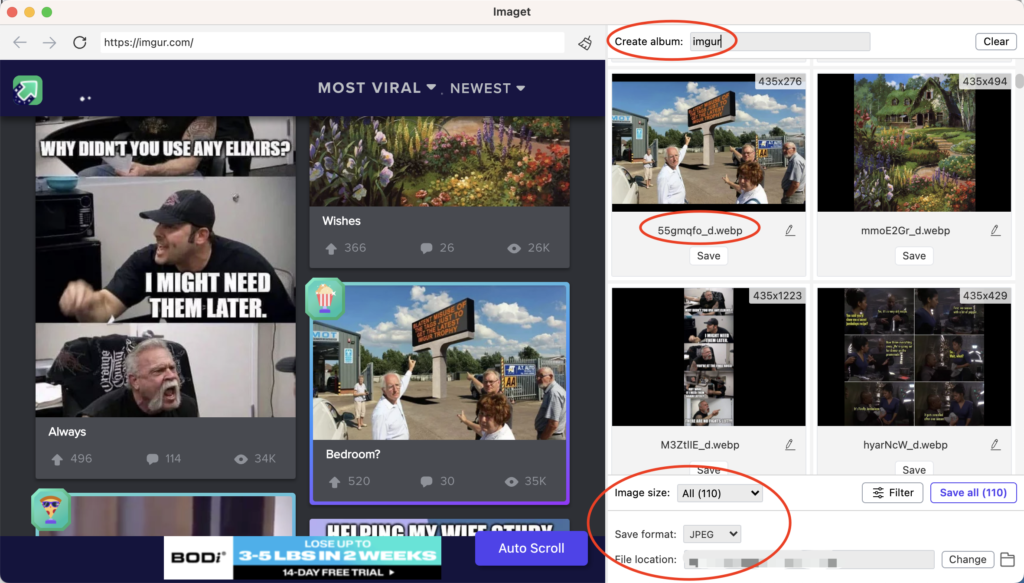 如何从 Imgur 下载所有图像、GIF 和专辑？- Imaget