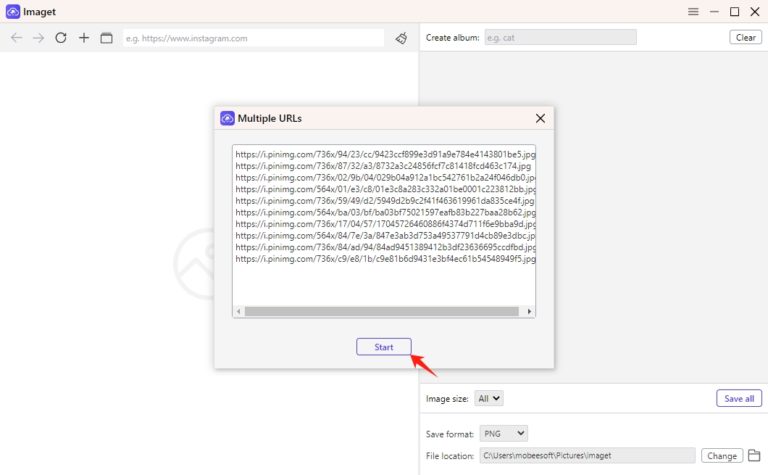 How to Bulk Download Images from URL List? - Imaget