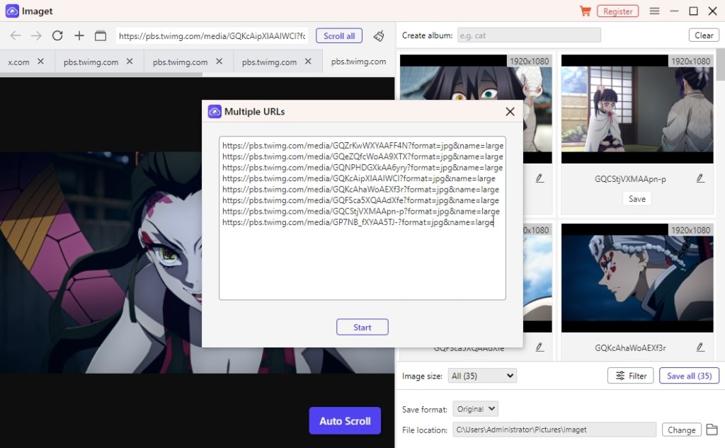 Gallery-DL を使用して Web から画像をダウンロードする方法 - Imaget