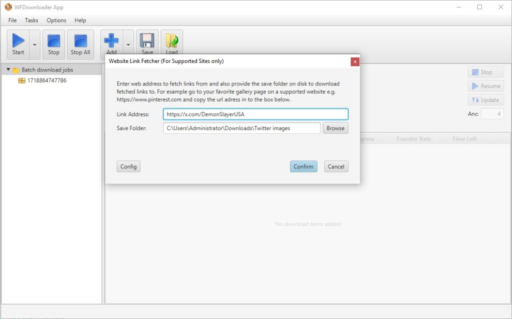 How to Use the WFDownloader App to Download Images from Twitter? - Imaget